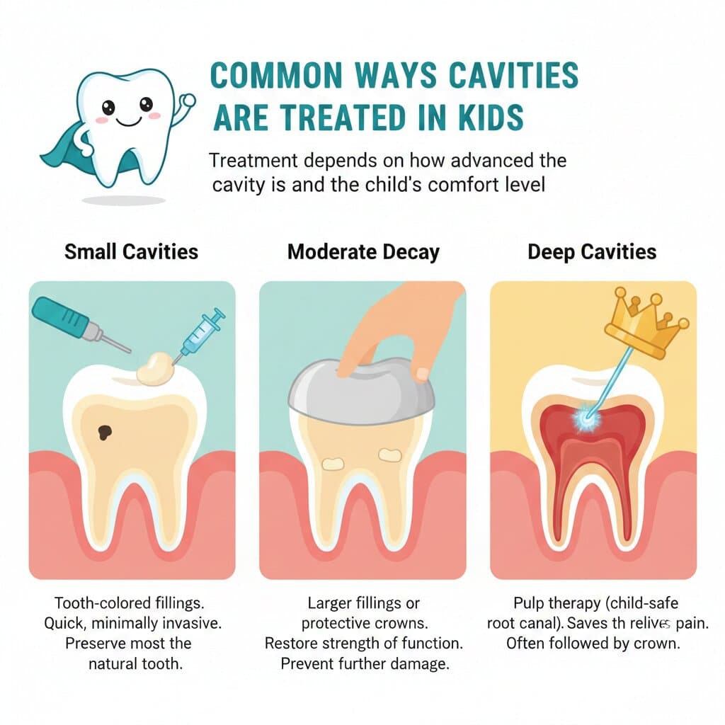 Treating Cavities in Kids: What Parents Should Know